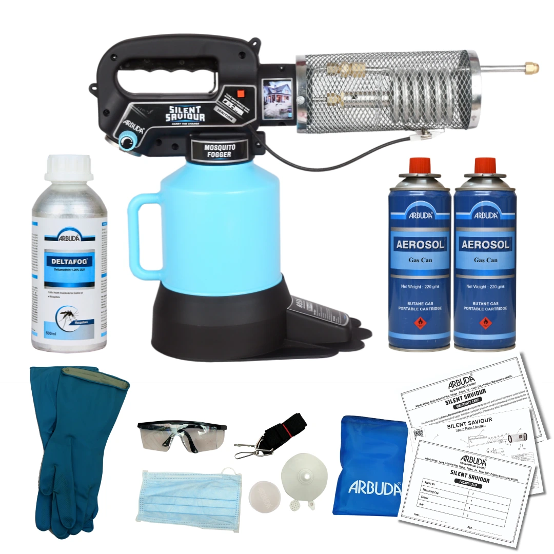 Silent Saviour Mini Fogging Machine 2L for Mosquito & Pest Control with ...